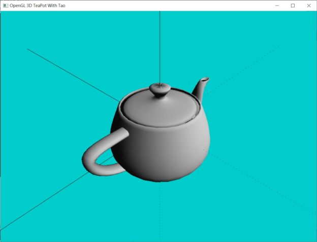 C# OpenGL TeaPot – MahalJsp